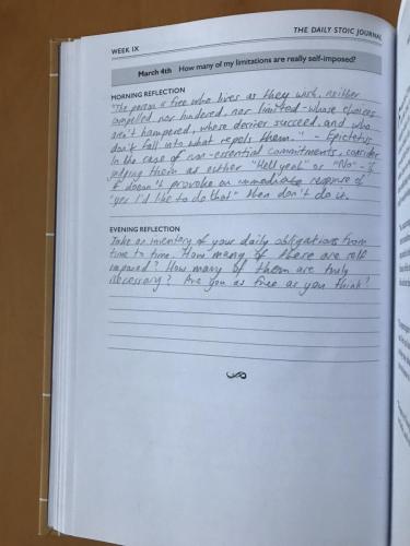 How To Keep A Stoic Journal 7 Days Of Example Entries What Is Stoicism 
